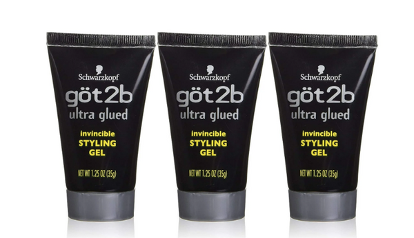 Got2b Ultra Glued Invincible Styling Hair Gel 1.25 oz – Melanin Queen ...
