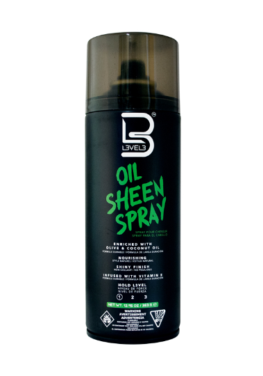 LEVEL3 Oil Sheen Spray – Melanin Queen Beauty Supply