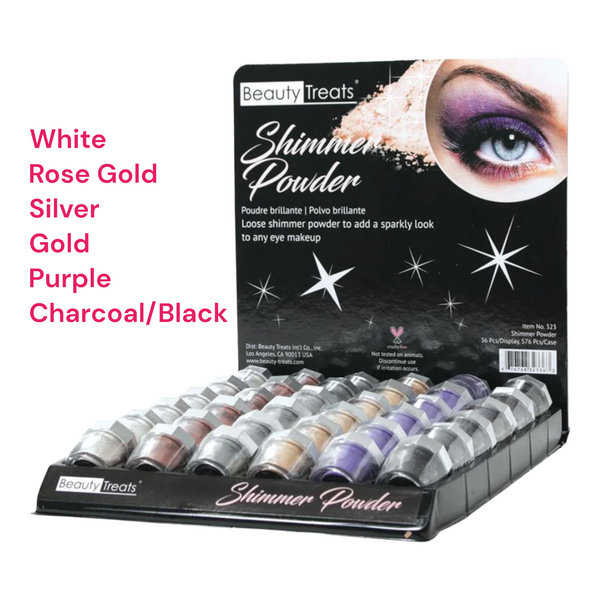 Beauty Treats Shimmer Powder (6 pack) – Melanin Queen Beauty Supply